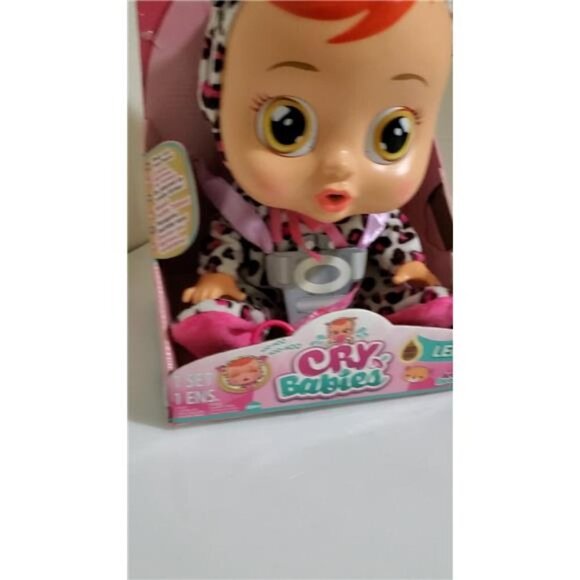new cry barbies | Toys | New Cry Babies Lea Baby Doll Leopard Cries ...